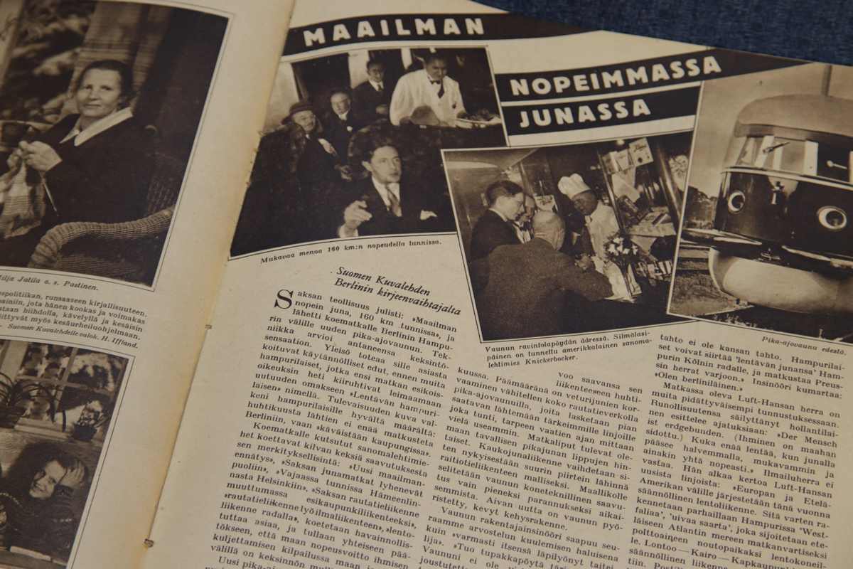 vanhat lehdet-vanha Suomen Kuvalehti-vuosi 1933-Suomen historia-elämää ...
